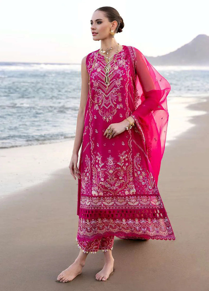 Elysia by Kanwal Malik Embroidered Lawn Suits Unstitched 3 Piece KM24E ...