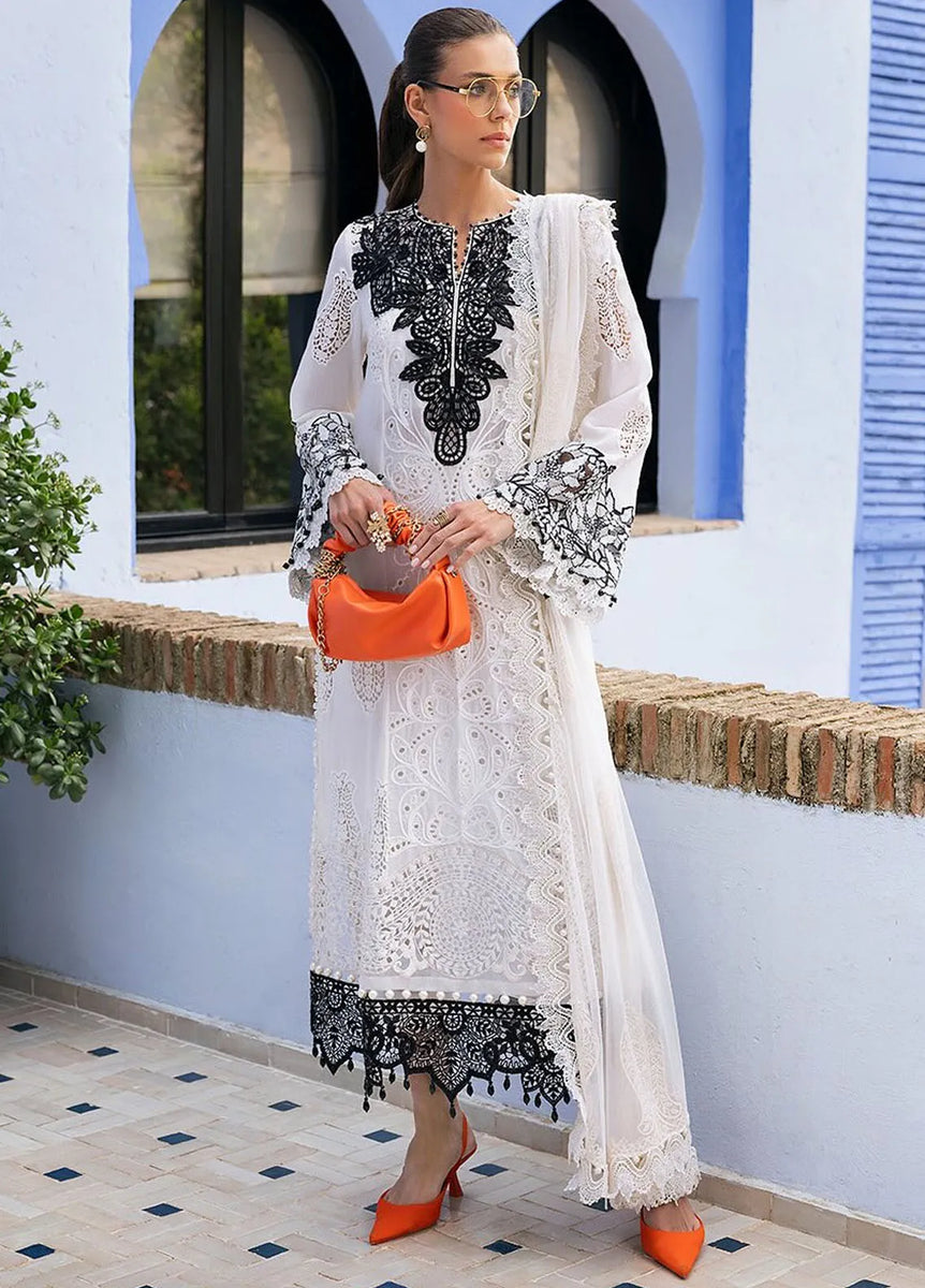 Maria B Embroidered Suits Unstitched 3 Piece MB25VL D-5A - Luxury Coll ...